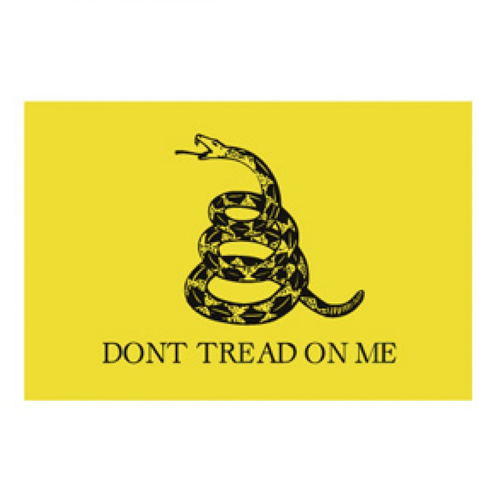 DONT TREAD ON ME DECAL